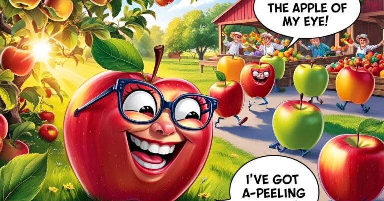 150+ Funny Apple Puns Get Your Daily Dose of Laughter!